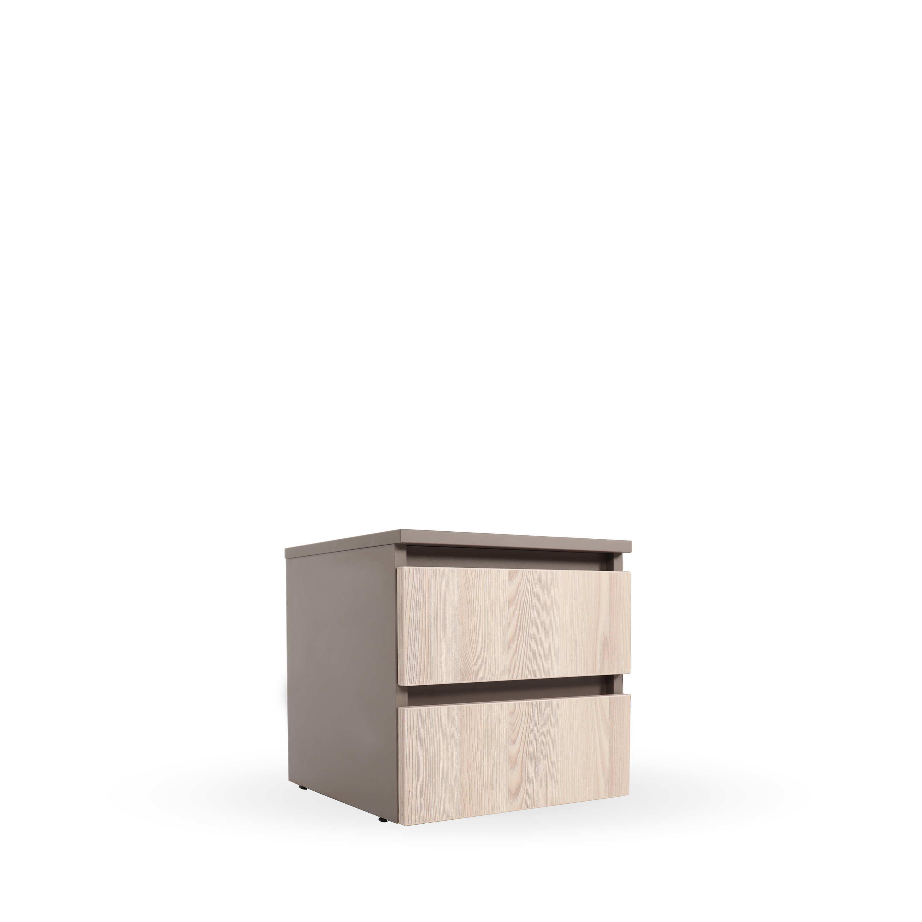 Comoda cu 2 sertare (gri) – Andra